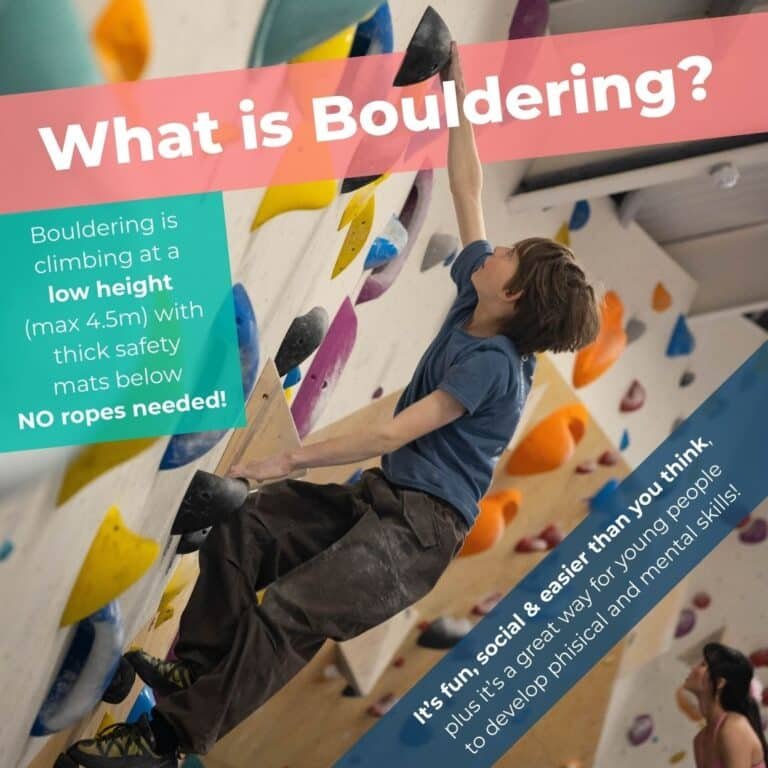 Kids Climbing South East - RHINO BOULDER